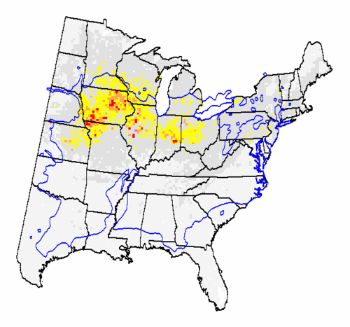 Modelled Future Importance Value Maps